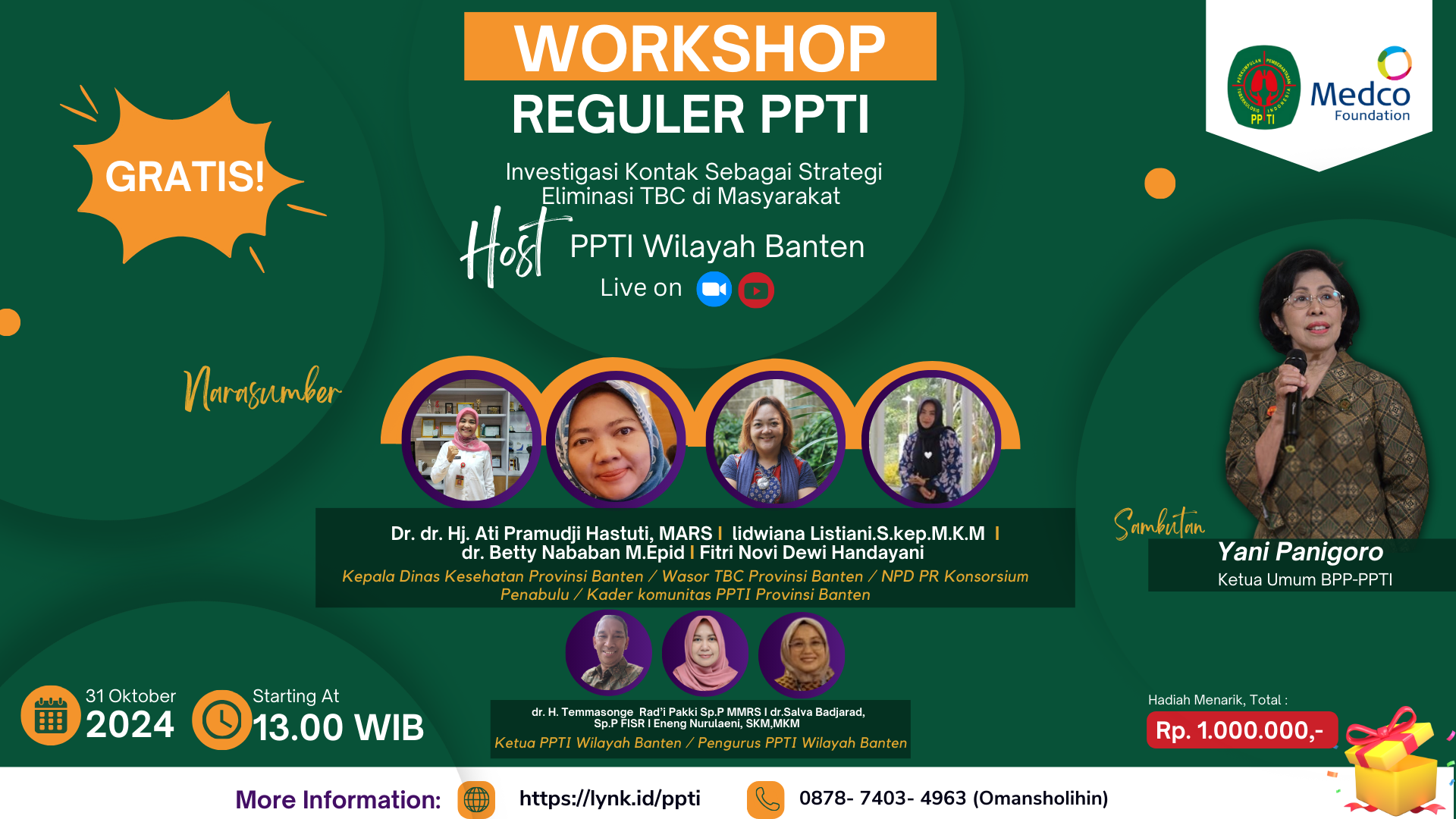 Mengurangi Jaringan Penularan: Investigasi Kontak untuk Eliminasi TB – PPTI